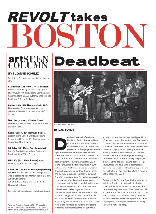 DeadBeat Video’s Featured at Revolt Magazine’s Boston Launch Party